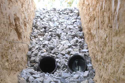 Drainage & Popups - Beach Borders Curbing & Edging